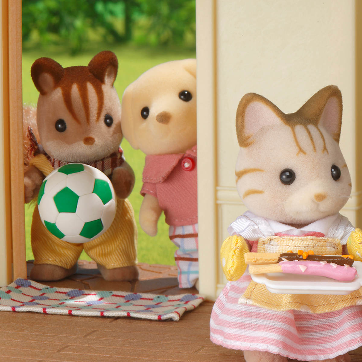 Sandy Cat Family - Calico Critter Online Shop