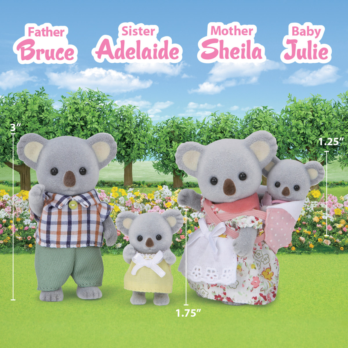 Outback Koala Family - Calico Critter Online Shop