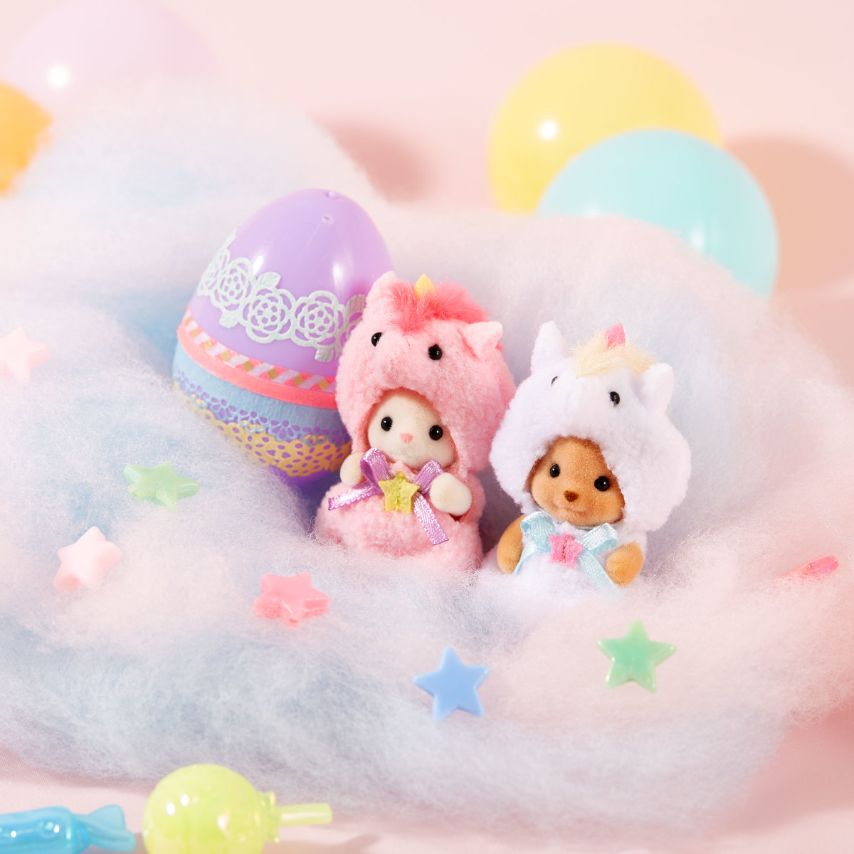 Colorful Baby Unicorns