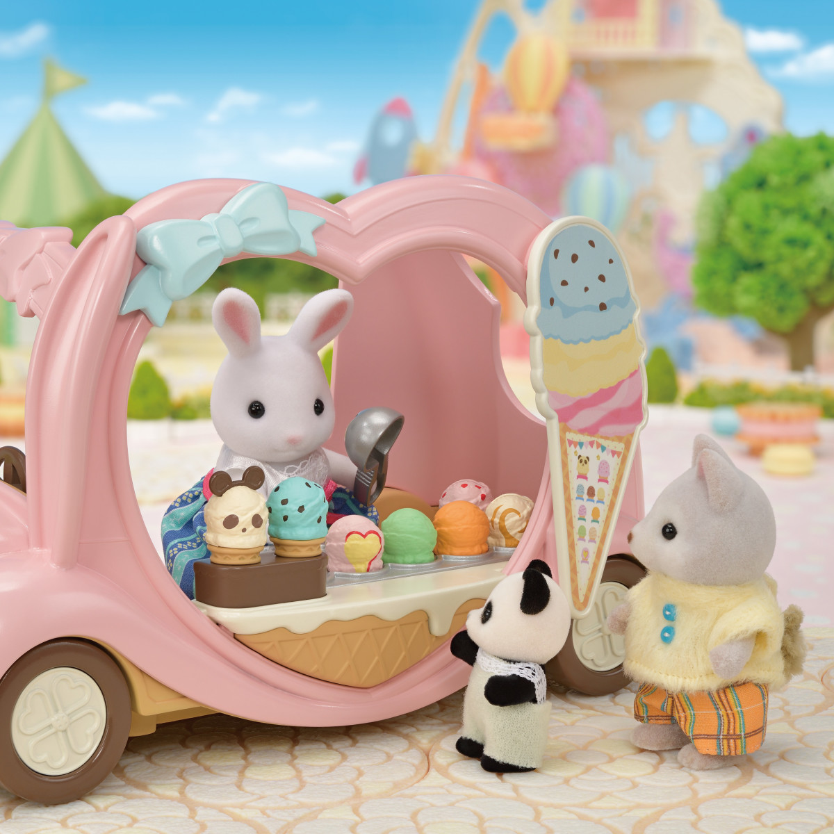 Ice Cream Van - Calico Critter Online Shop