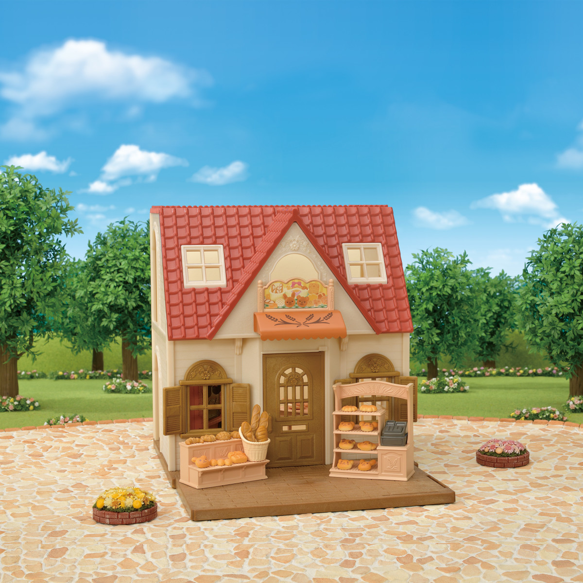 Bakery Shop Starter Set - Calico Critter Online Shop